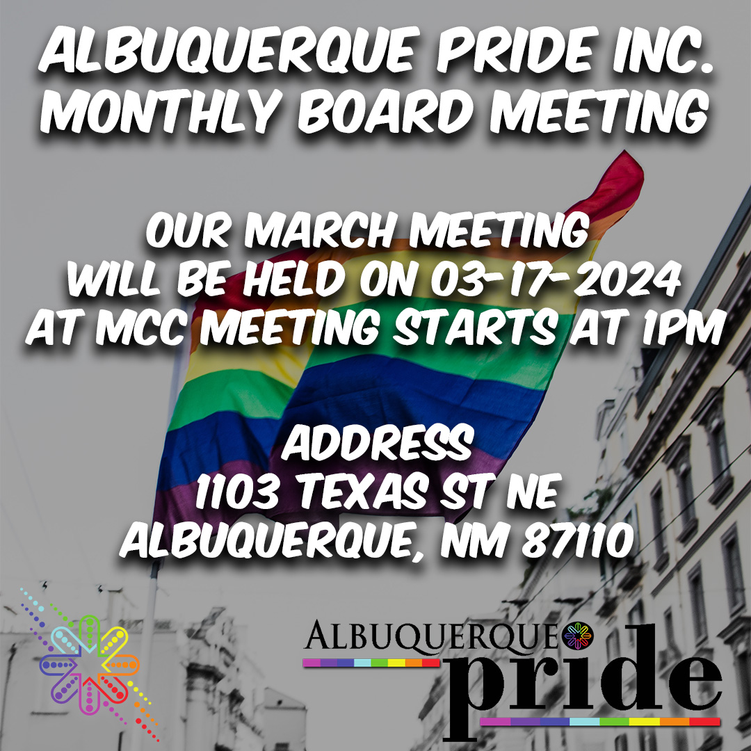 Albuquerque Pride – Lesbian, Gay, Bisexual, Transgender, Intersex and ...